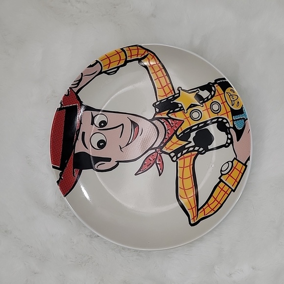 Disney | Kitchen | Disney Pixar Toy Story Set Of Six Ceramic App Plates ...